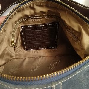 Coach | Bags | Coach Denimsuede Mini Satchel | Poshmark
